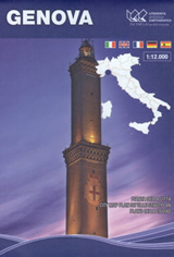 Genova - mappa di città con