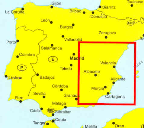 Costa Blanca , Costa del Azahar,