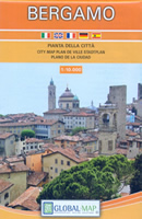 Cartina Fisica Bergamo solo su Maps-Store